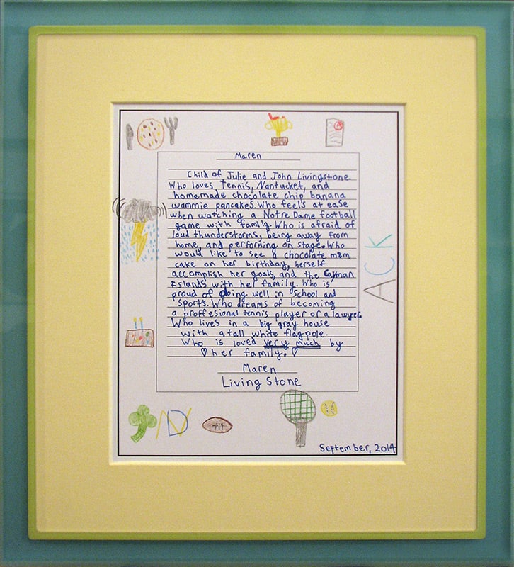 Framed Project Examples | Frame Dimensions - Hartford Custom Framing