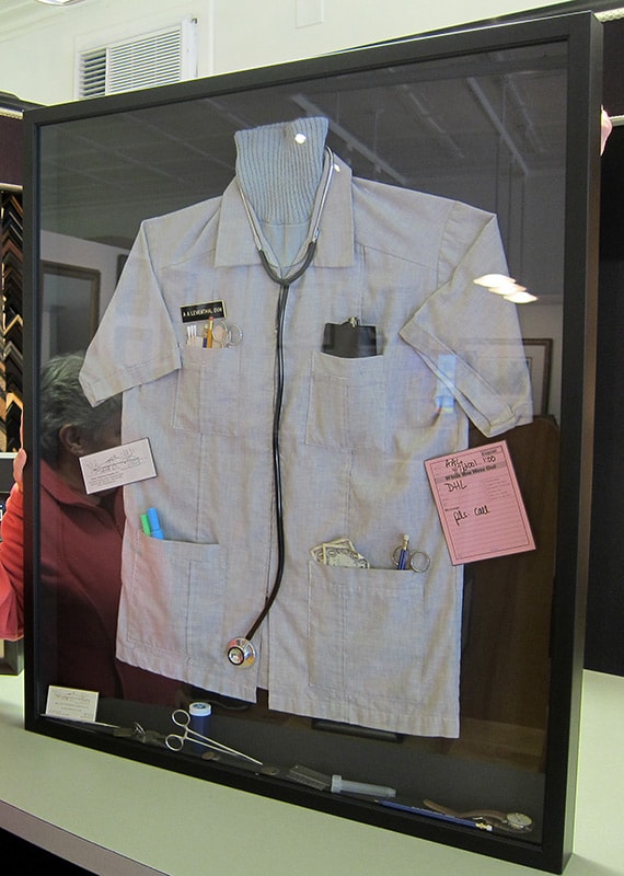 Framed Project Examples | Frame Dimensions - Hartford Custom Framing